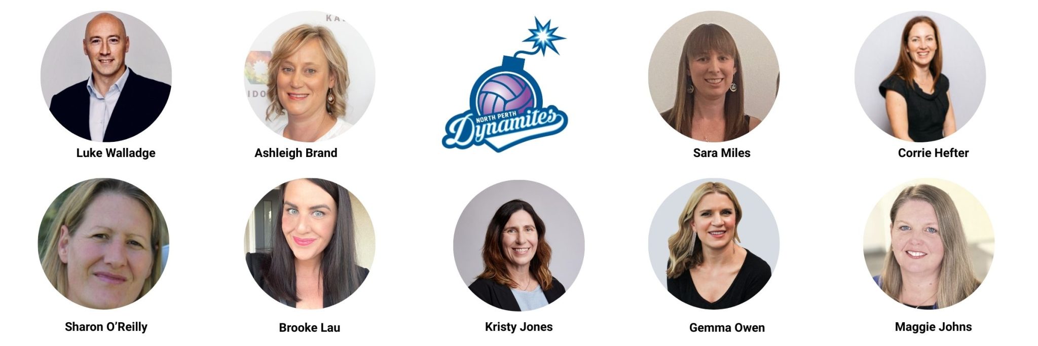 The 2025 Committee - Dynamites Netball Club